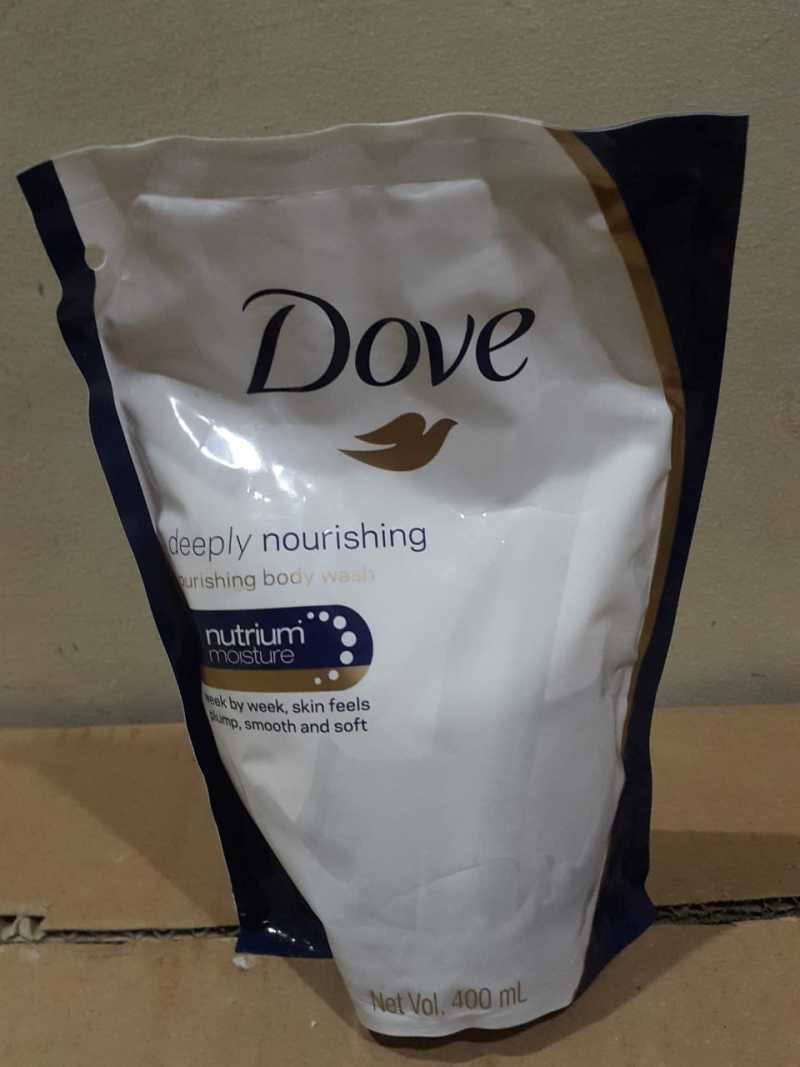 Jual Dove Deeply Nourishing Body Wash 400 ml Sabun Mandi Cair Dove Biru ...