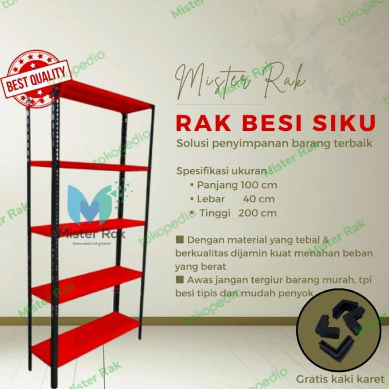 Jual Rak Besi Siku lubang , rak siku lubang , rak besi susun murah di Seller Ally Warehouse ...