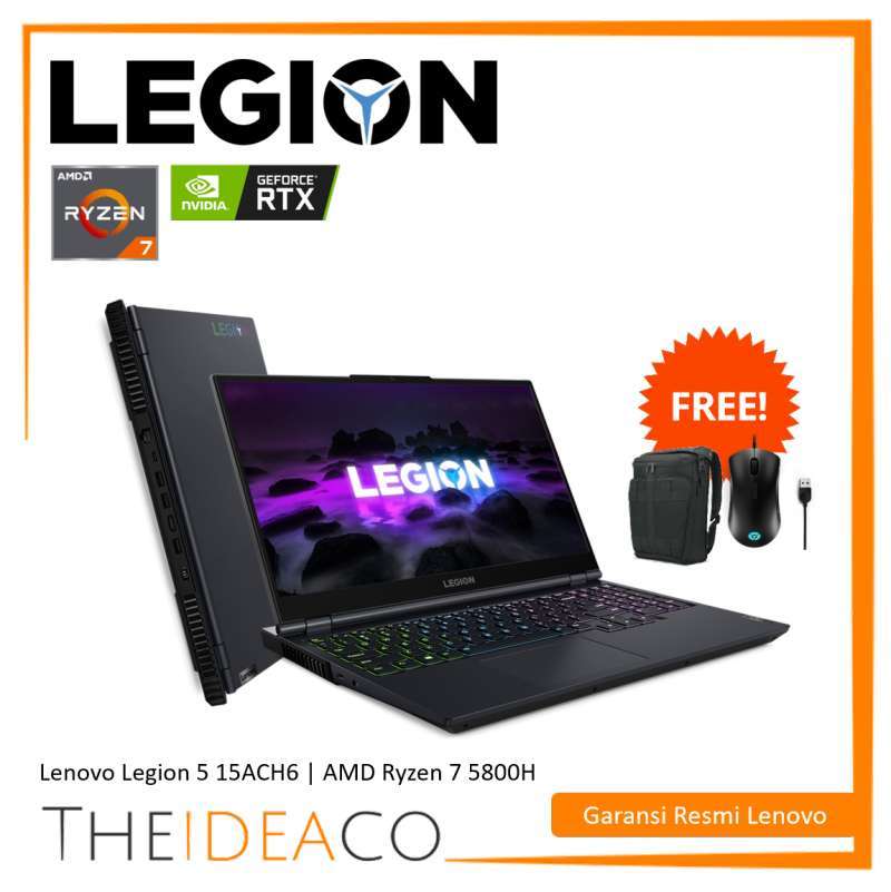 Jual Lenovo Legion 5 I Ryzen 7 5800h I 16gb 512gb Ssd I Rtx 3050 Ti I ...