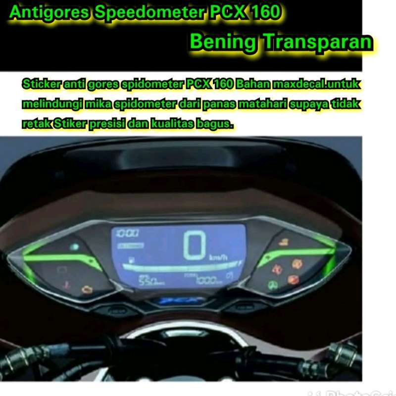 Jual Antigores pcx 160 Pelindung speedometer Honda pcx 160 anti gores ...
