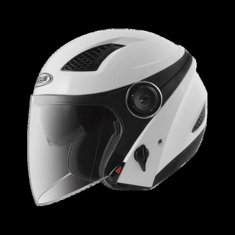Jual HELM ZEUS 610 PUTIH HELM ZEUS HALF FACE di Seller PAKE HELM ...