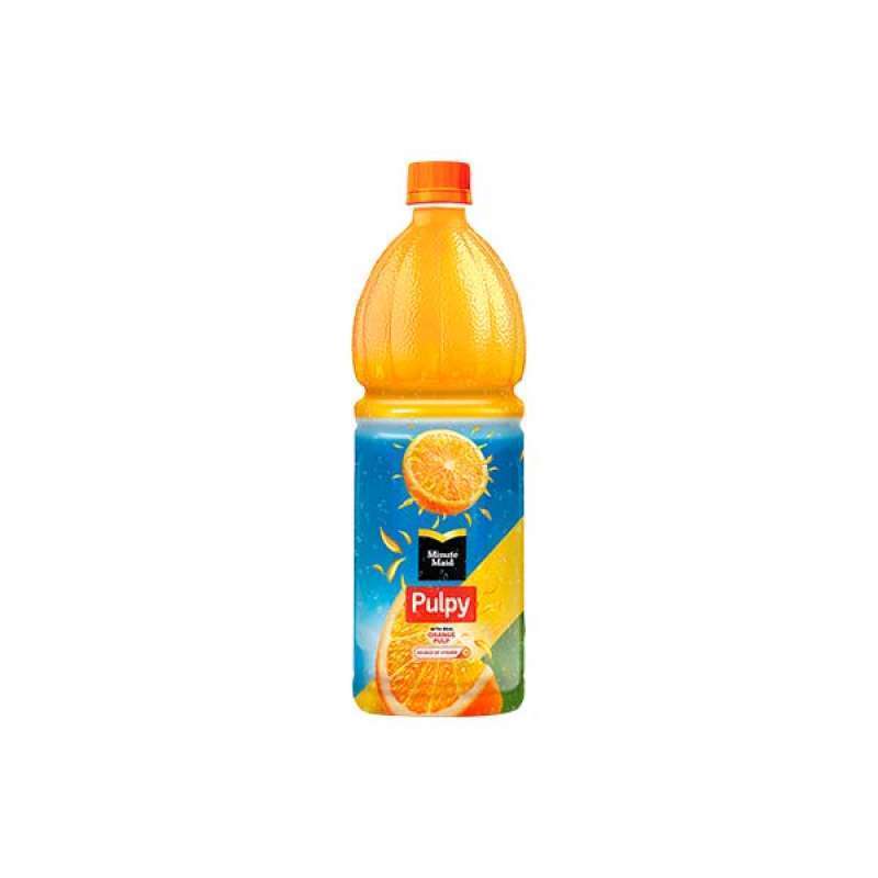 Promo Minute Maid Minuman Pulpy Orange Botol 1000ml Diskon 5% di Seller ...
