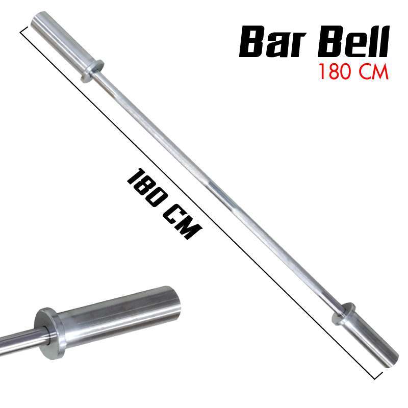 Promo BG SPORT DUMBBELL ROD / BAR BELL ROD STRAIGHT SIZE 180 CM ...