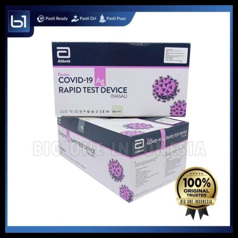 Jual STOCK TERBARU ABBOTT PANBIO NASAL & NASOFARING RAPID TEST SWAB ... Jual STOCK TERBARU ABBOTT PANBIO NASAL & NASOFARING RAPID TEST SWAB ...