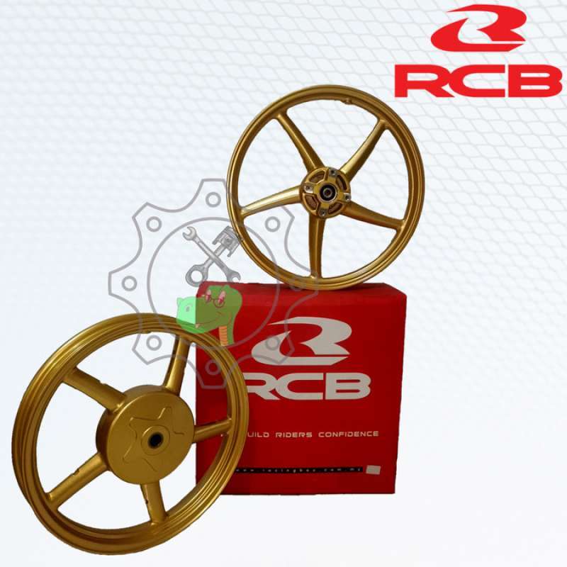 Promo Velg Racing Rcb Racing Boy Mio Sporty Set 14 X 140 / 160 Diskon ...
