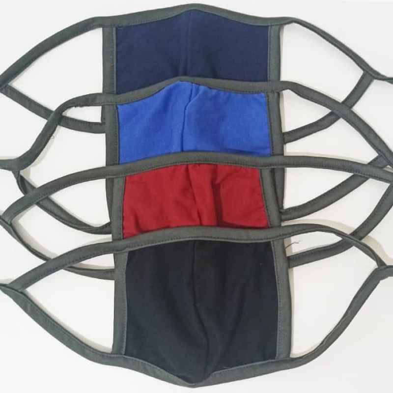 Masker Kain Gambar Wajah