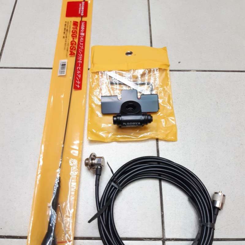 Jual Limited Paket Antena Radio Rig Lengkap Bracket Dan Kabel Murah ...