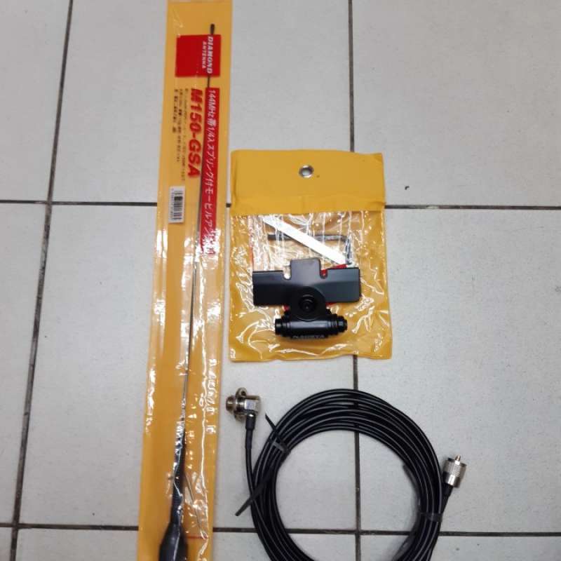 Jual Limited Paket Antena Radio Rig Lengkap Bracket Dan Kabel Murah ...