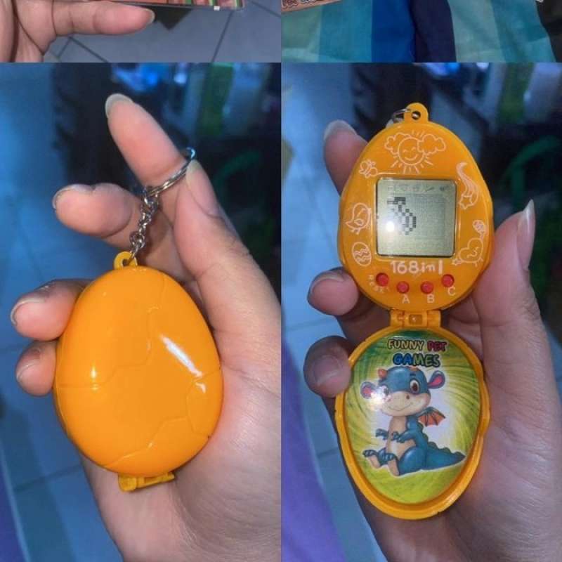 Promo Tamagotchi Telur Mainan Anak Generasi 90An Tamagoci Pet Eggs ...