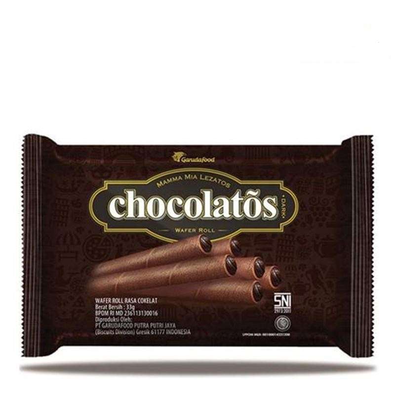 Jual Chocolatos Wafer Roll Dark 66Gr di Seller Suzuya Official Store ...