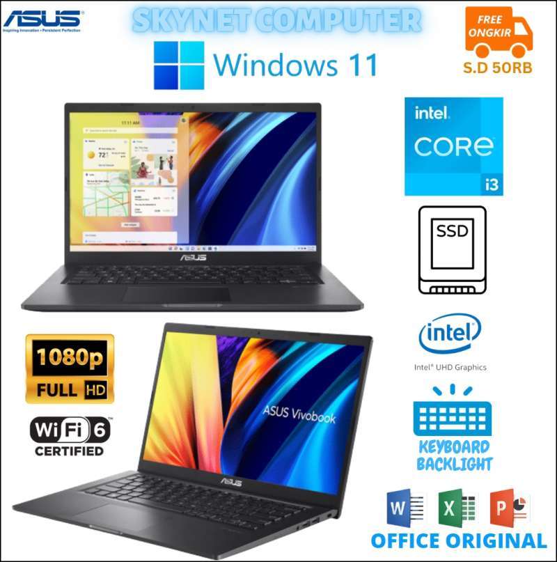 Jual Asus Vivobook A1405za Intel Core I3 1215u Ram8gb Ssd512gb Windows ...