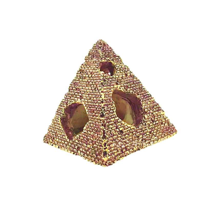 Jual Aquarium Pyramids Decorations Fish Hiding Cave Pyramid Statue DIY ...