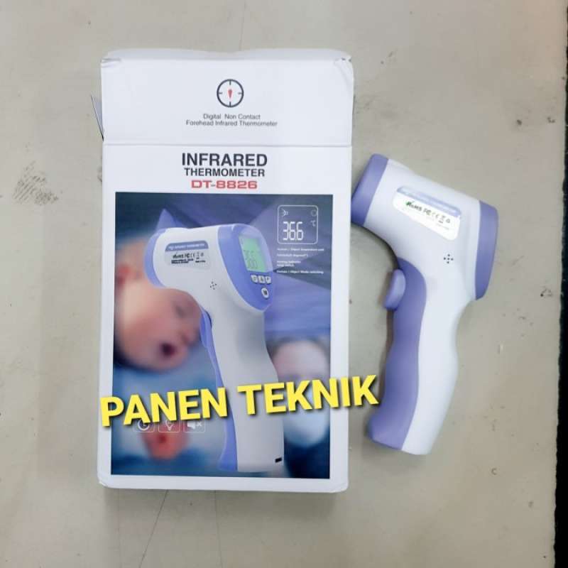 Jual TERMOMETER DIGITAL INFRARED TERMOGUN UKUR SUHU TUBUH THERMOMETER ...