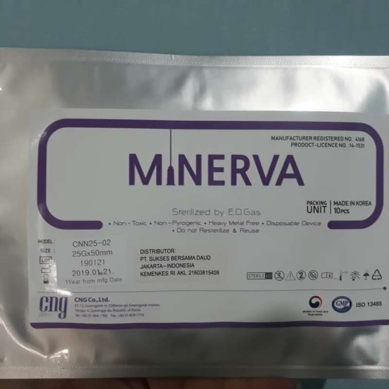 Promo Threadlift benang mono minerva 29G 50mm (rekomendasi dokter ...