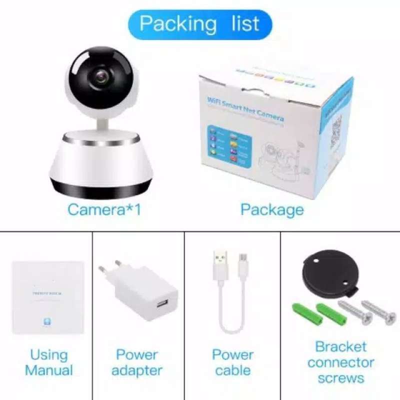 Promo Ip Camera Cctv Online V380 Pro Smart Wifi Kamera 1080p Diskon 28% ...