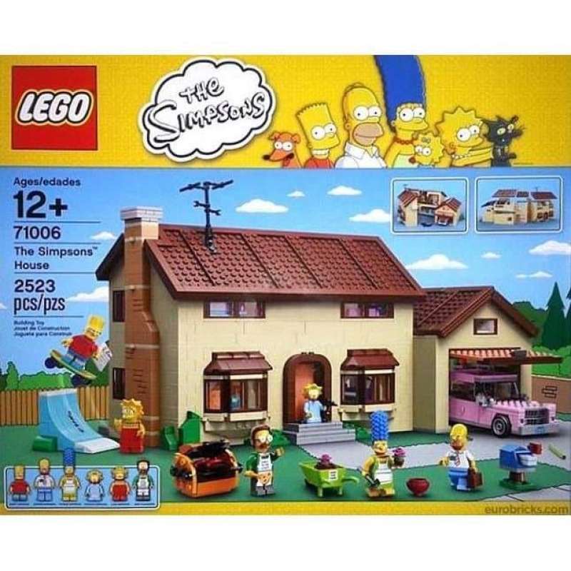 Jual Lego 71006 The Simpson House di Seller Shins Waroeng - Medokan ...