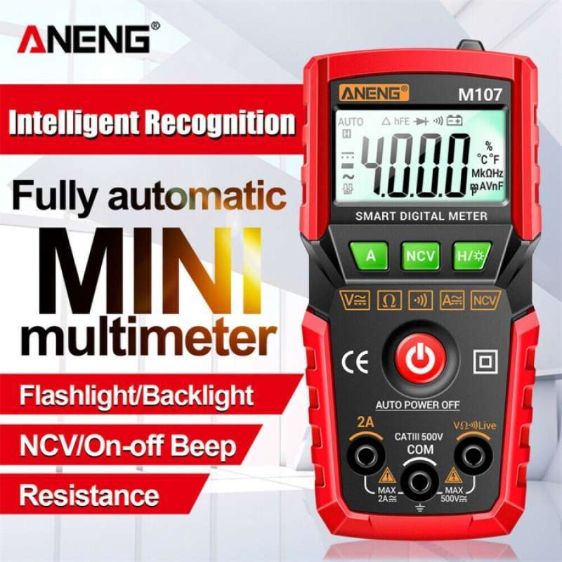Promo Multimeter Multitester Digital Multi Tester Volter Volt Meter ...