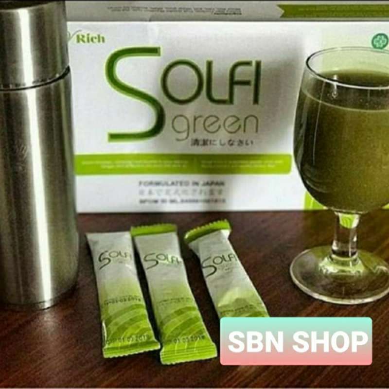 Jual Paket Solfi Green 7 Hari/Paket Diet Pelangsing 7 Hari di Seller ...