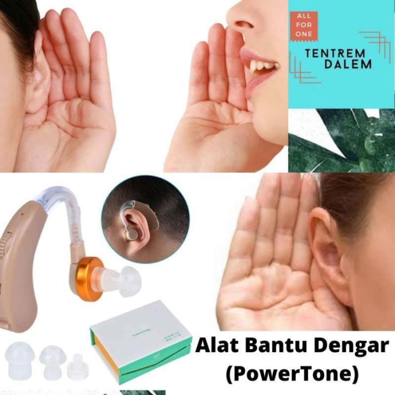 Jual Powertone Alat Bantu Dengar Kesehatan Telinga Pengeras Suara ...