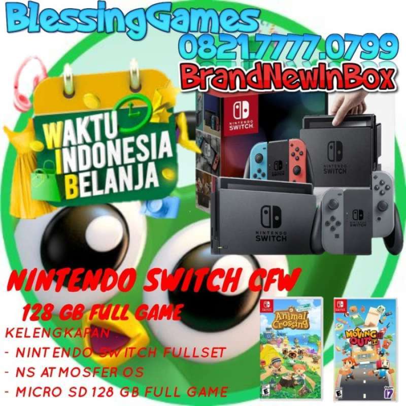 Promo NINTENDO SWITCH CFW BNIB SX PRO 128 GB Diskon 33% di Seller Emma ...