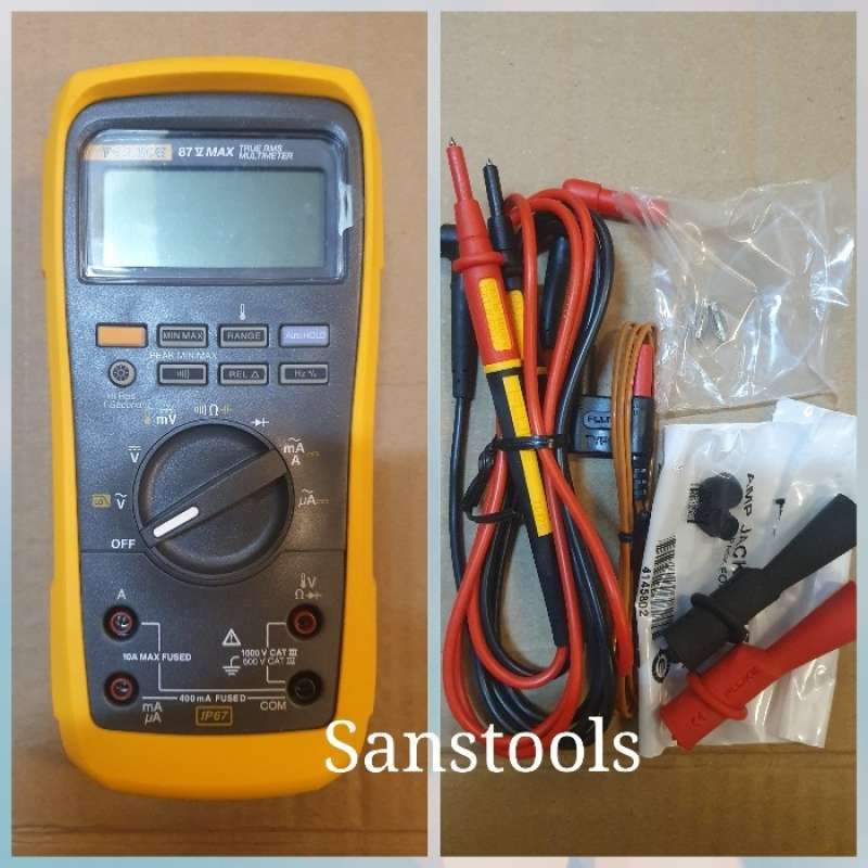 Jual Fluke 87v Max True Rms Industrial Digital Multimeter 87 V Max ...