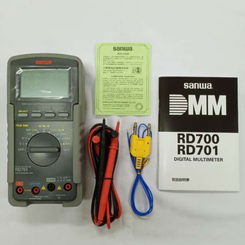 Jual Digital Multimeter Multitester Sanwa Rd701 / Rd 701 Di Seller Umar ...