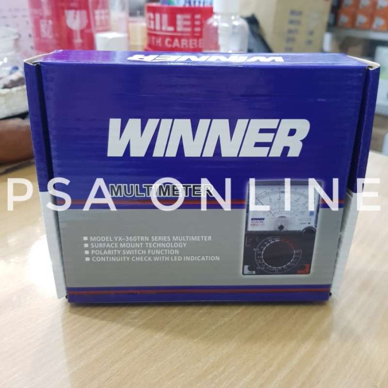 Jual WINNER ANALOG MULTI TESTER / MULTIMETER YX-360TRN di Seller Umar ...