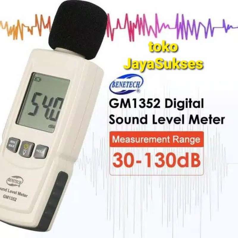 Jual Sound Level Meter - Alat Ukur Tingkat Kebisingan Suara - Sound ...