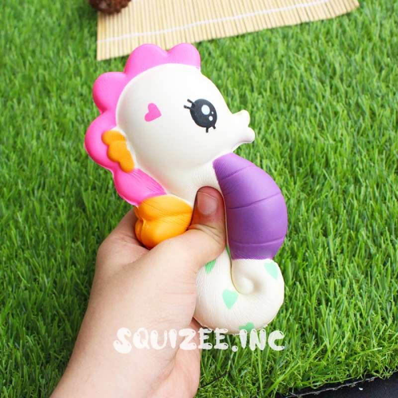 Jual Squishy Seahorse Kuda Laut Jumbo Licensed By Squizee.inc Di Seller ...
