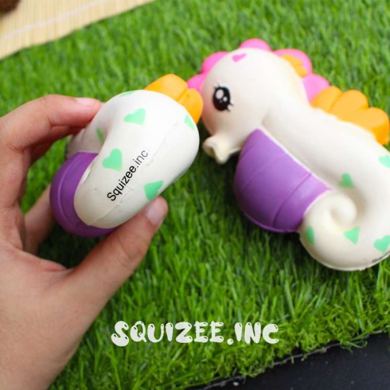 Jual Squishy Seahorse Kuda Laut Jumbo Licensed By Squizee.inc Di Seller ...