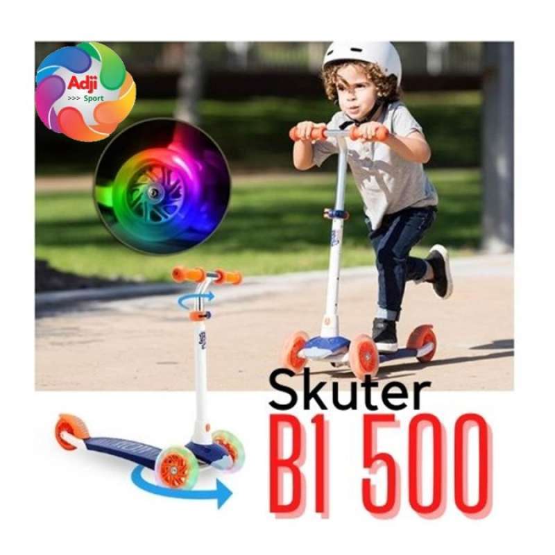 Promo Skuter O Anak Usia 2-5 Tahun Roda 3 B1500 Kids Scooter Oxelo Ori ...