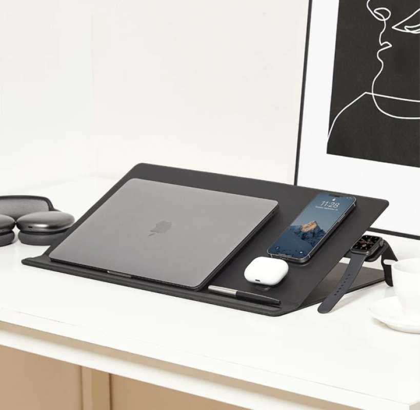 Jual Moft Smart Desk Mat Stand Phone Laptop & Tablet Board Organizer Di ...