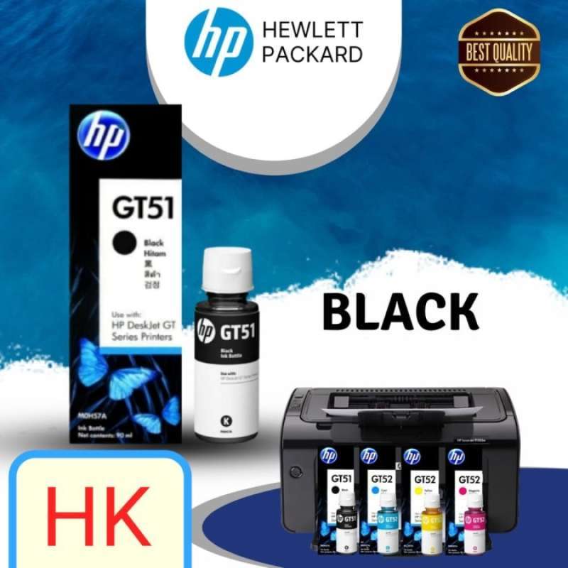 Jual Tinta Printer Hp Gt-51 Gt-52 Hp Ink Tank Satuan (All Colour) di ...