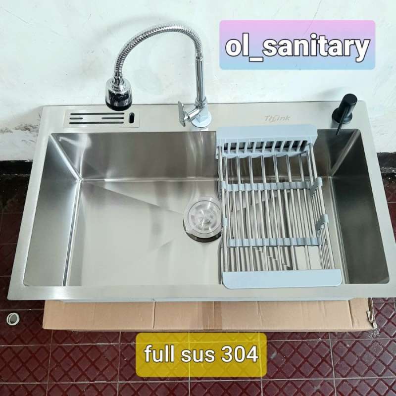 Jual Bak Cuci Piring Stainless Bcp Bak Cuci Piring Tebal Kitchen Sink ...