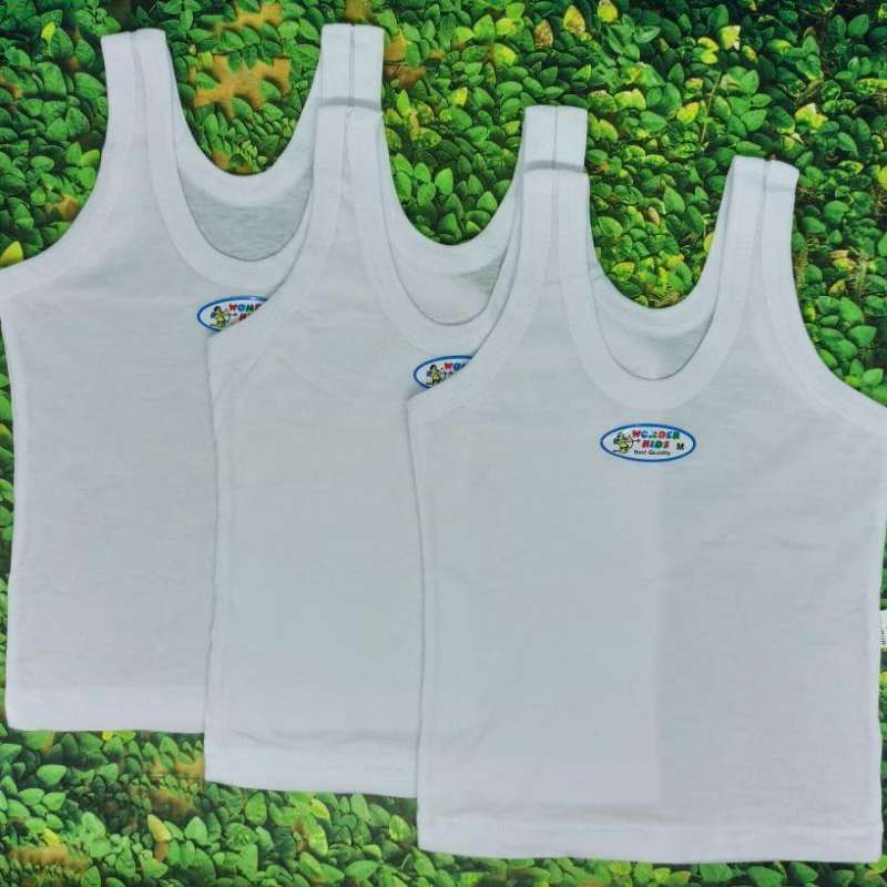 Jual Singlet Anak Wonder Kids Polos 3 Pcs di Seller vnj_store ... Jual Singlet Anak Wonder Kids Polos 3 Pcs di Seller vnj_store ...