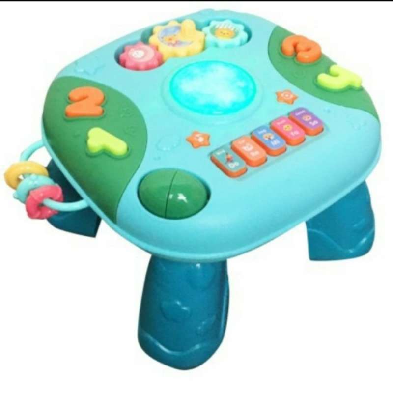 Promo Mainan anak learning table balita lampu musik Diskon 23% di ...
