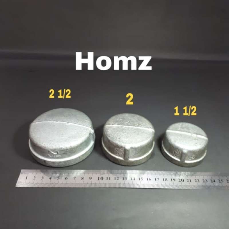 Promo Promo Galvanis/Galvanise Dop 2 inch in/Dop Besi/Cap/Tutup Pipa ...