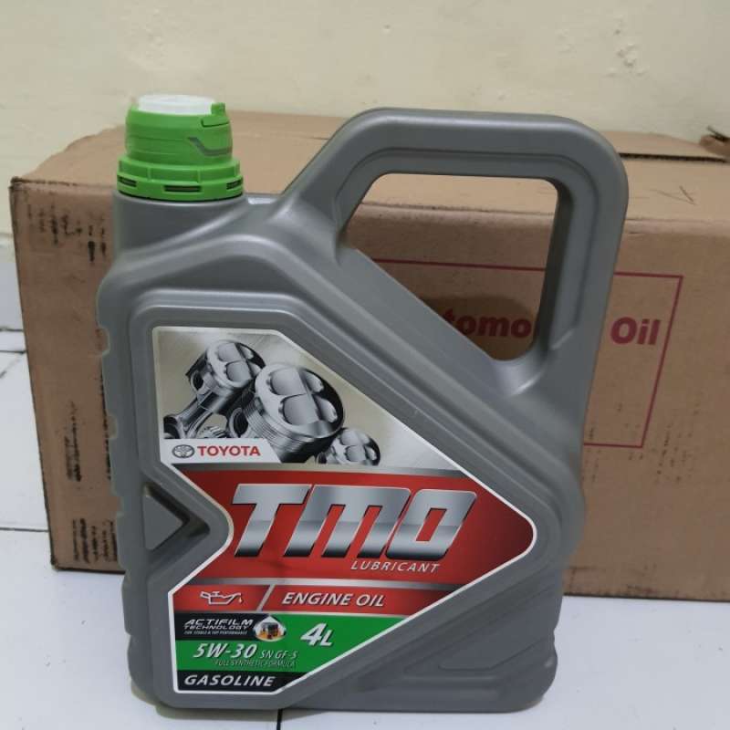 Jual Oli Mesin TMO 5W 30 TOYOTA 4 Liter di Seller Mqueen Auto Car ...