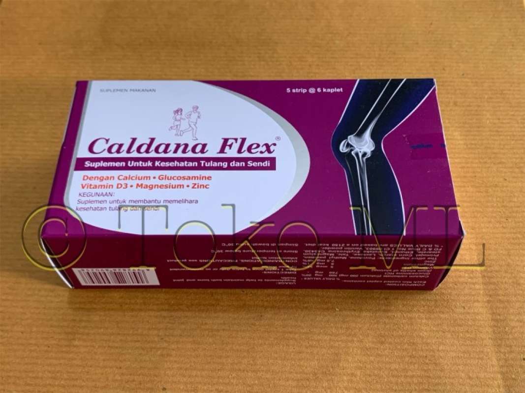 Promo Caldana flex supplement tulang dan sendi isi 5 strip Diskon 23% ...