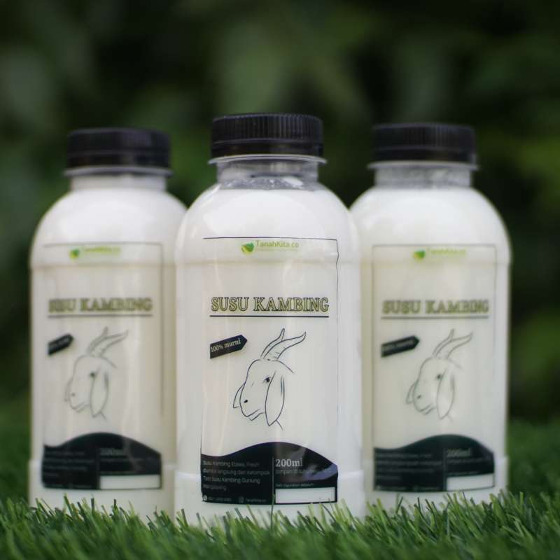 Promo Susu Kambing Murni Etawa I Fresh Langsung Dari Peternak I 200ml ...