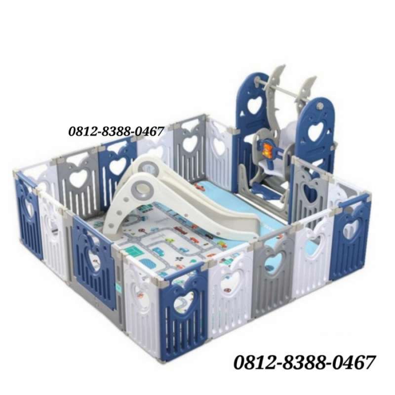 Jual PAKET PLAYGROUND MURAH LENGKAP PAGAR ANAK PEROSOTAN AYUNAN ANAK ...