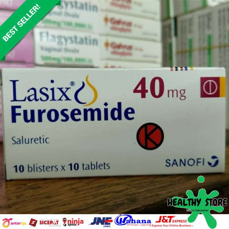 Jual Lasix-40 Mg (Furosemide)40 Mg Per Box ORIGINAL di Seller Saif shop ...