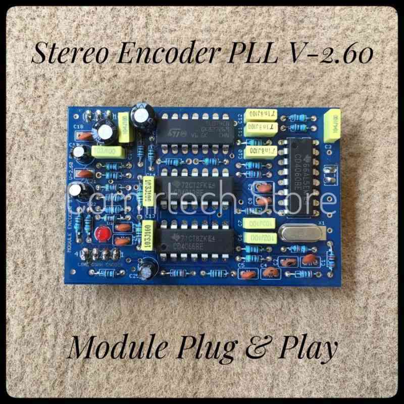 Jual Stereo Coder Khusus PLL V-2.50 V.2.50 V 2.50 Module Encoder Stereo ...