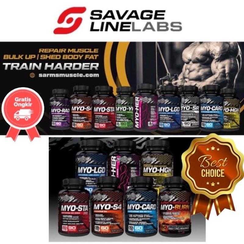 Jual [ 2 STACK SARM ] SAVAGE LINE MYO BEST SELLER HQ USA SARMS - NORMAL ...
