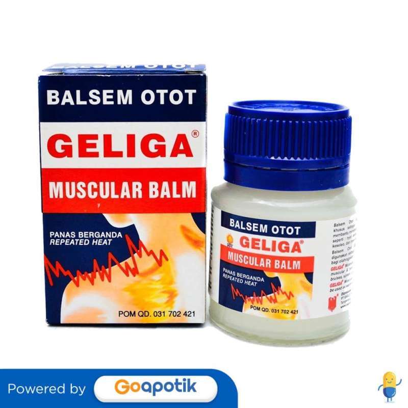 Jual Geliga Balsem Otot 5 Gram Pot Di Seller Apotek Alesha Farma ...