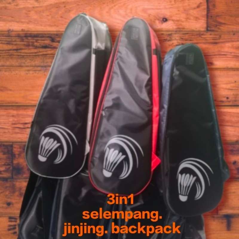 Jual Tas Badminton Original Tas Bulutangkis 3in1 Double Bag Go Winer Di ...