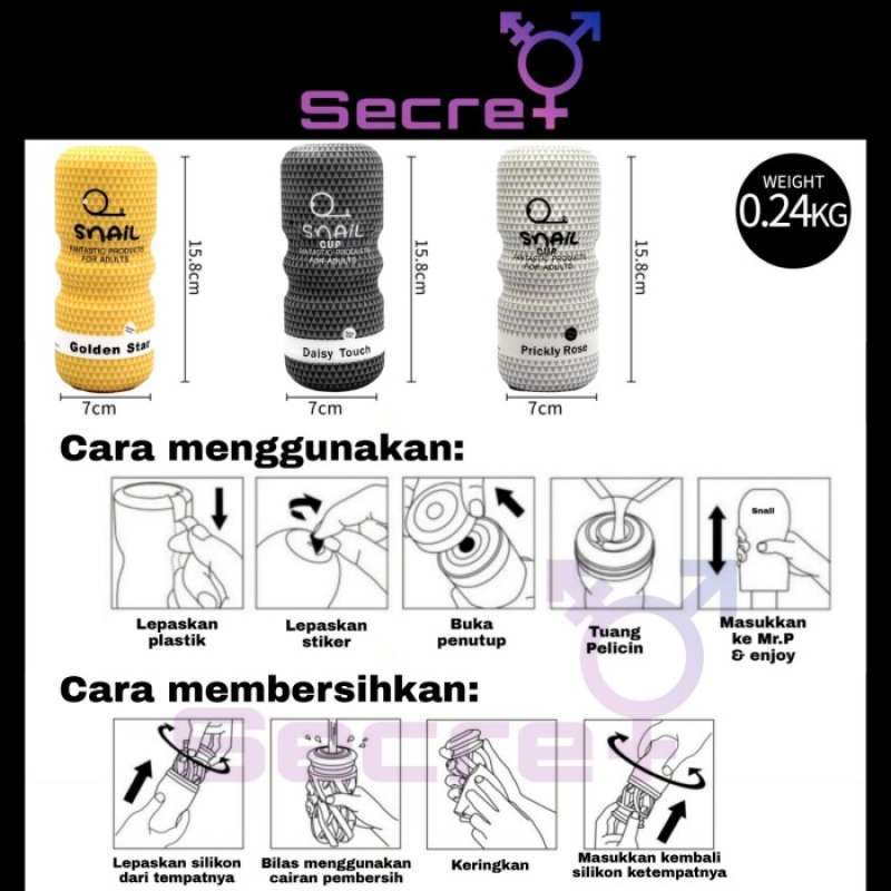 Jual DIOSE SNAIL CUP MASTURBATION FOR MAN | ECSTASY TOYS ORI IMPORT di ...