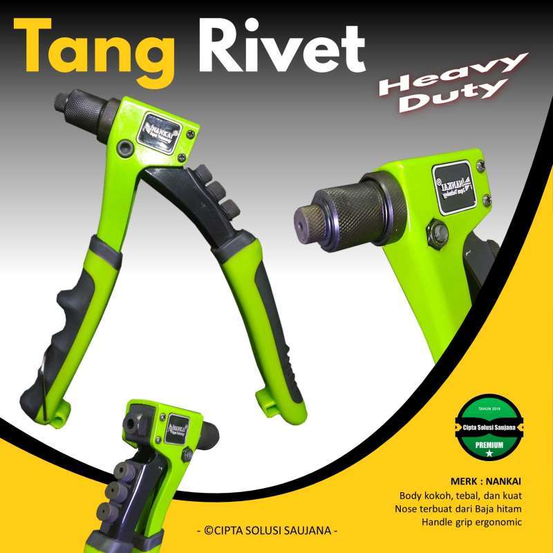 Promo TANG RIVET TANG RIPET ALAT PAKU RIVET KELING NANKAI HAND RIVETER ...