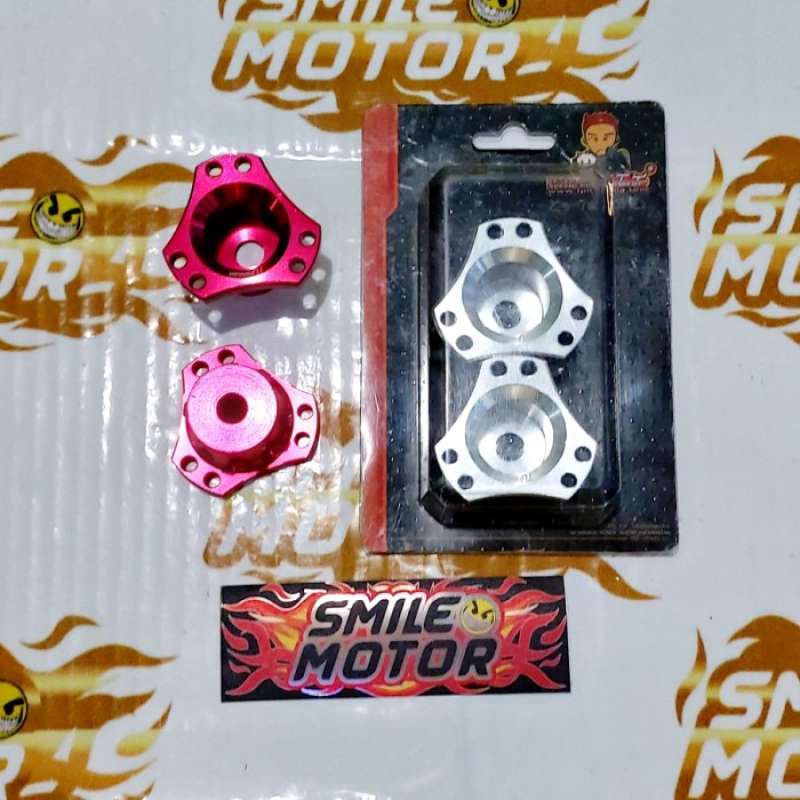 Jual AS RODA DEPAN TRIANGLE CNC ORIGINAL TRUSTY - Putih di Seller Smile ...
