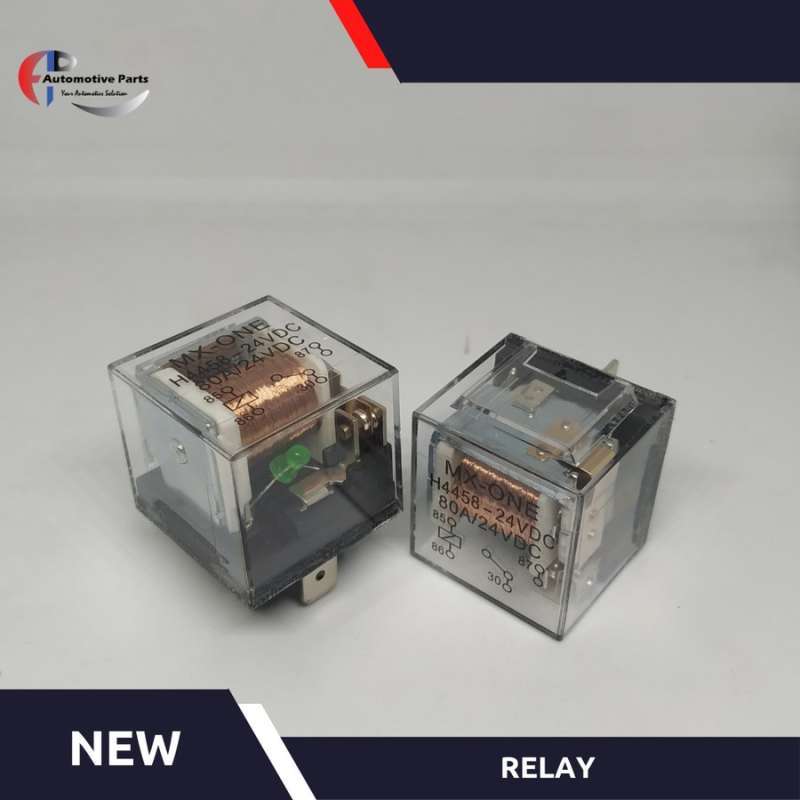 Jual RELAY BENING MX 12V KAKI 5 PIN 80A RELAY LAMPU KLAKSON di Seller ...